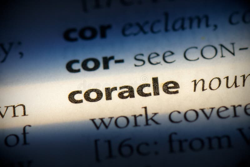 Coracle stock photo. Image of page, focus, english, idea - 161393184