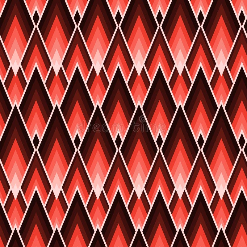 Abstract Geometric Seamless Tile Pattern with Acute Angled Lozenged ...