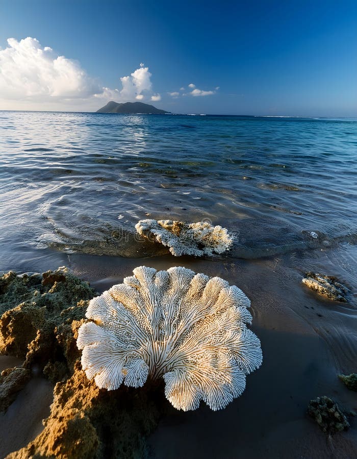 Coral Bleaching when Water is Too Warm, Corals Will Expel the Algae ...