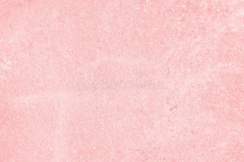 Coral Color Painted Roughcast Wall Wide Texture. Pastel Pink Orange ...