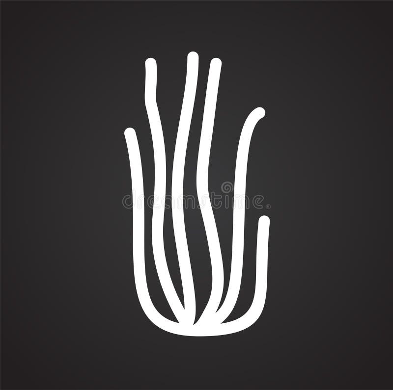 Coral Icon on Background for Graphic and Web Design. Simple ...