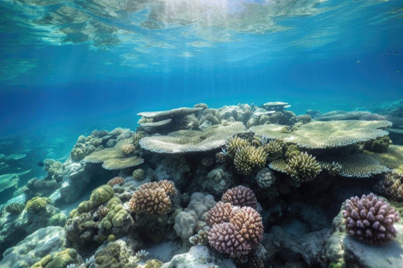Coral Reef Succumbing To the Effects of Climate Change and Rising ...