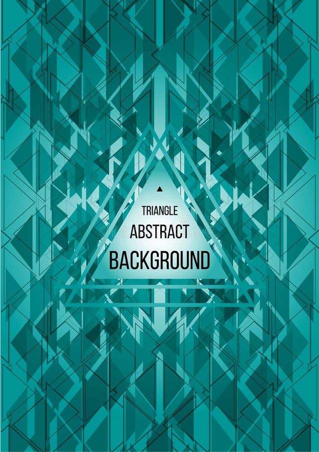 Coral Triangle Abstract Background Stock Vector - Illustration of ...