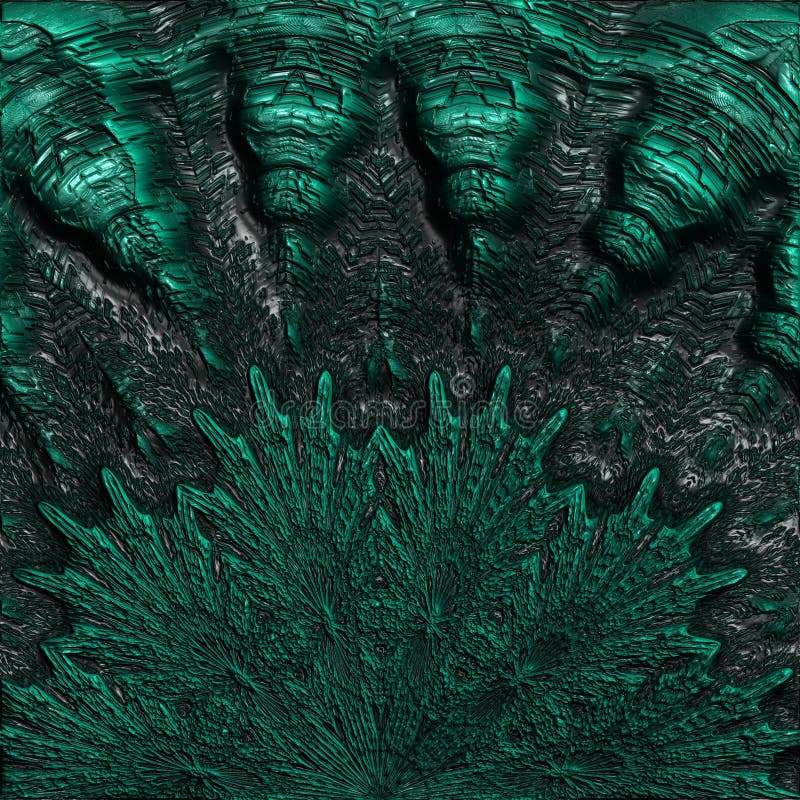 Corallo verde astratto illustrazione di stock. Illustrazione di ...