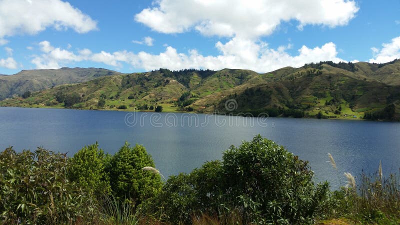 Corani Lagoon in Cochabamba Stock Photo - Image of valley, cochabamba ...