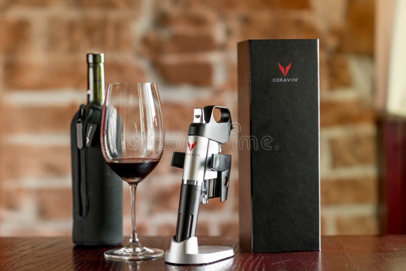 Coravin wine system editorial stock image. Image of pour - 76577079