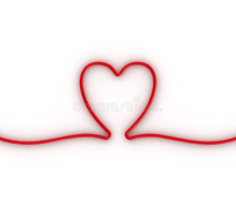 Líneas rojas stock de ilustración. Ilustración de feliz - 7740194