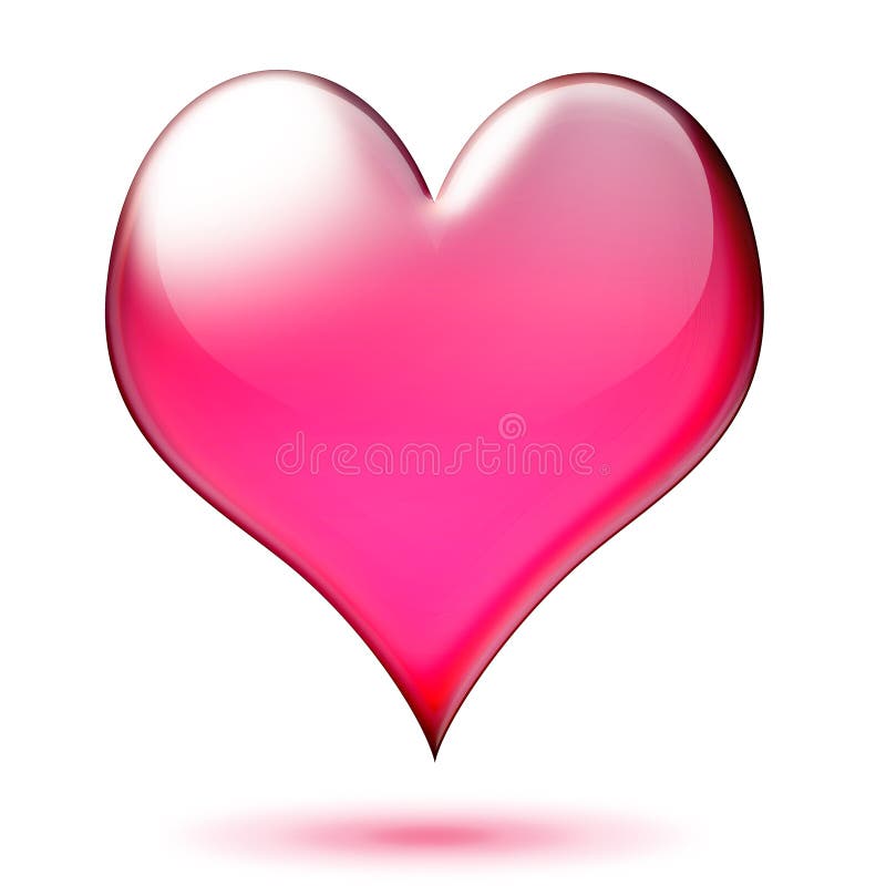 Corazón brillante stock de ilustración. Ilustración de miel - 756055