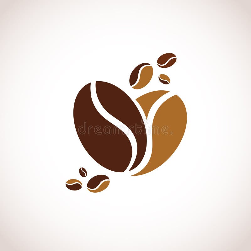 Corazón del café ilustración del vector. Ilustración de expresado ...