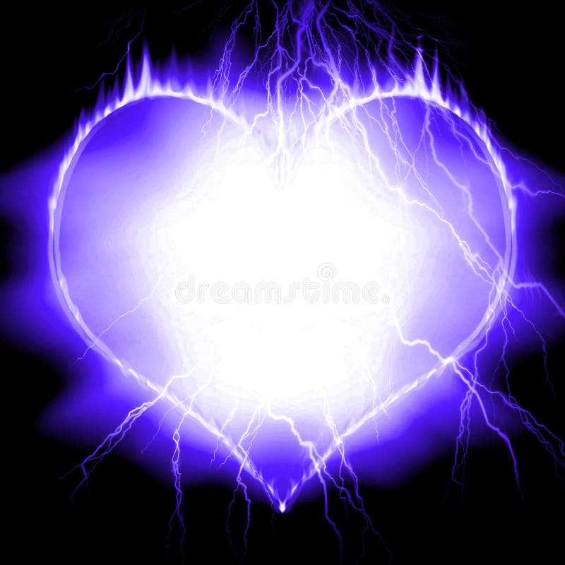 Corazón Frío Y Corazón Oscuro Ilustración del Vector - Ilustración de ...