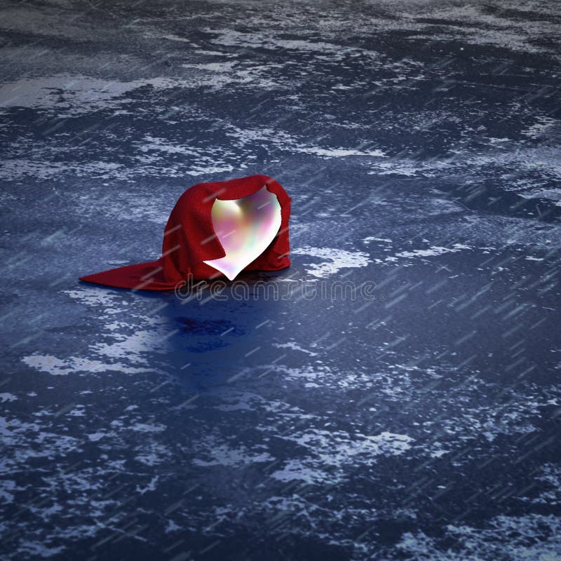 Corazón frío stock de ilustración. Ilustración de amor - 48269574