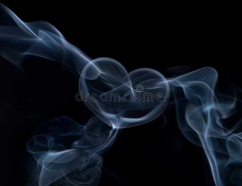 Corazón hecho de humo foto de archivo. Imagen de amor - 25271616
