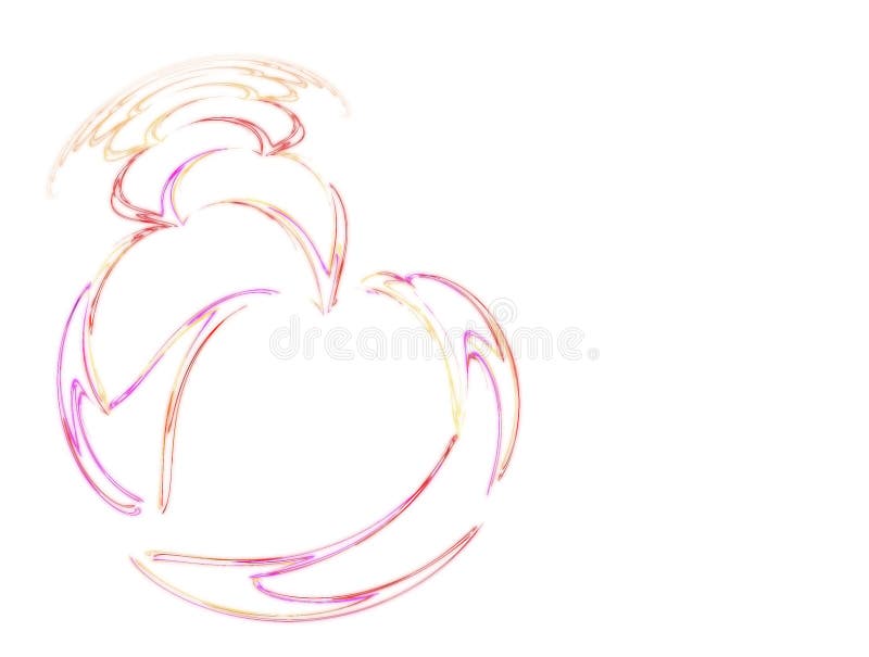 Corazón moderno stock de ilustración. Ilustración de fondo - 1769175