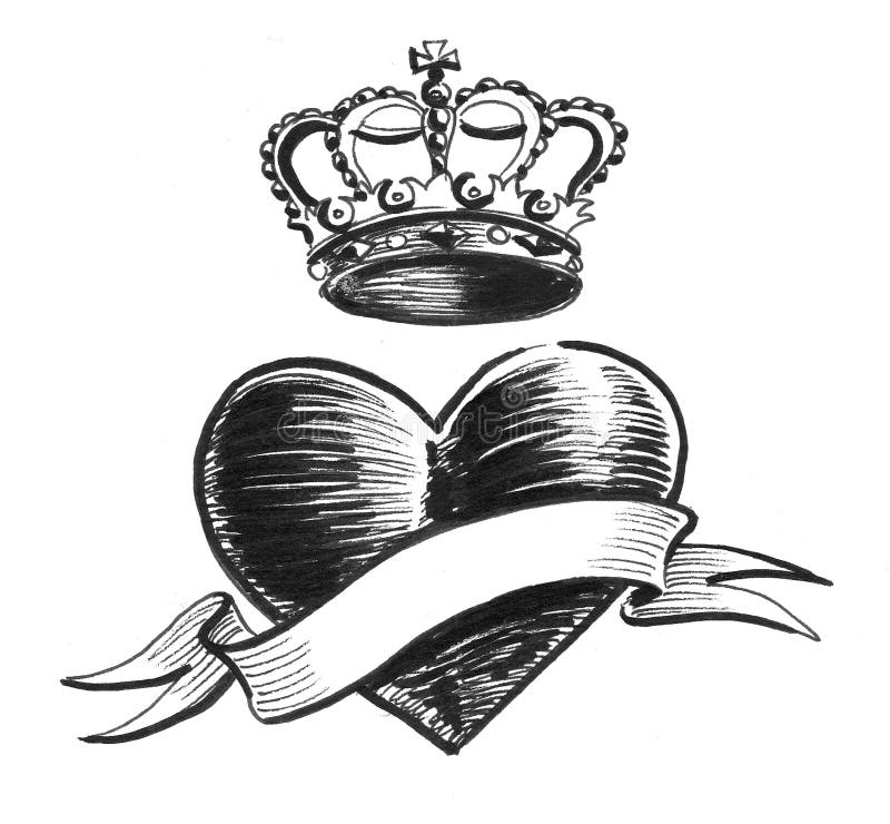 Corazón real ilustración del vector. Ilustración de amor - 23051170