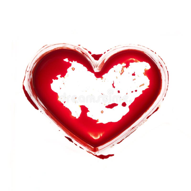 Corazón sangriento foto de archivo. Imagen de fondo, feliz - 36821054