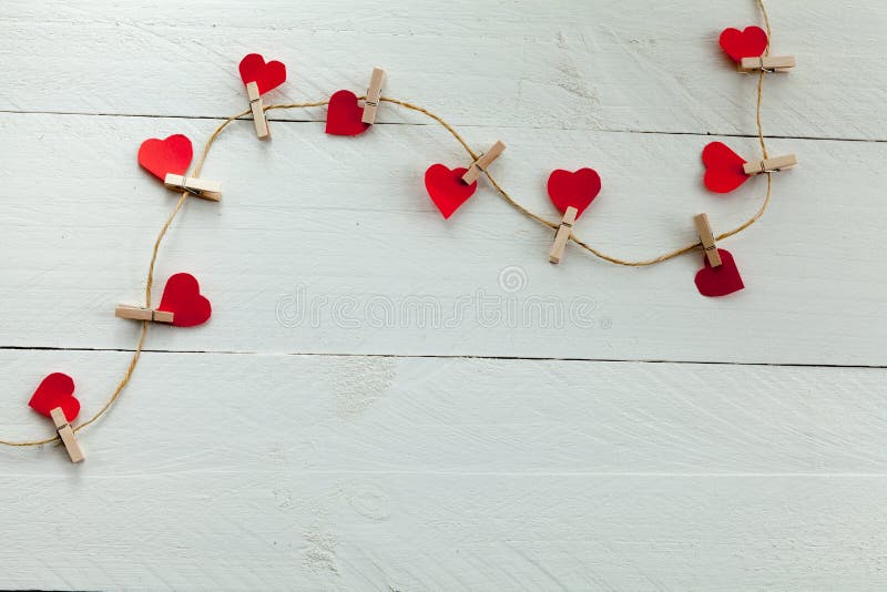 Corazones con las pinzas foto de archivo. Imagen de madre - 67516832