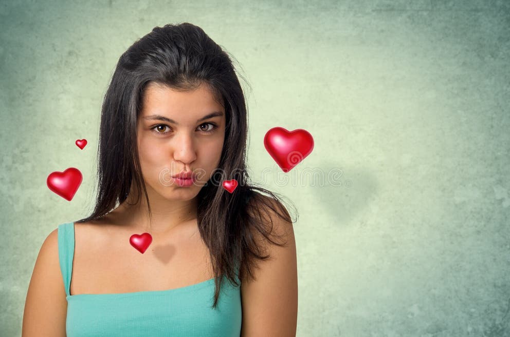 Corazones de cernido foto de archivo. Imagen de hembra - 49393422