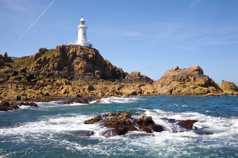 Corbiere Lighthouse in c stock photo. Image of coastal - 35309166