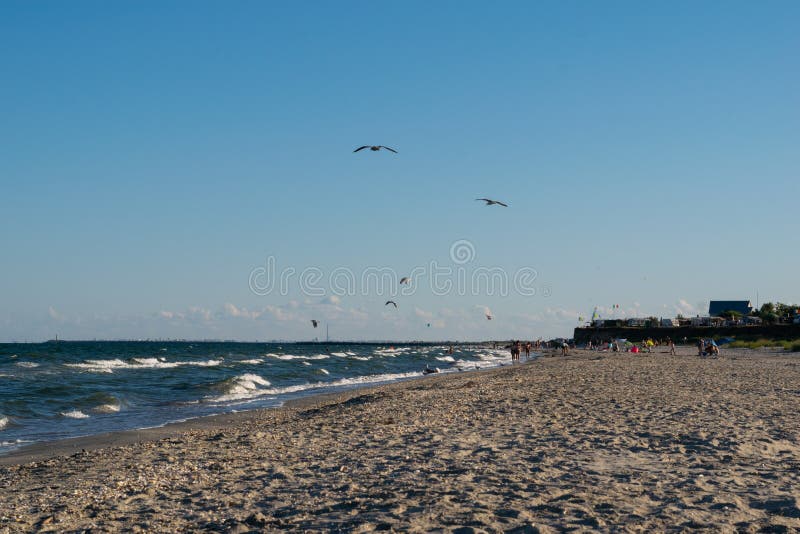 Corbu, Constanta, Romania - August 03, 2020: Tourist Having Fun on the ...