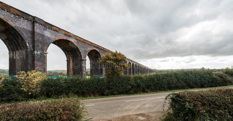 Corby Bridge Wetheral Viaduct England Stock Photos - Free & Royalty ...