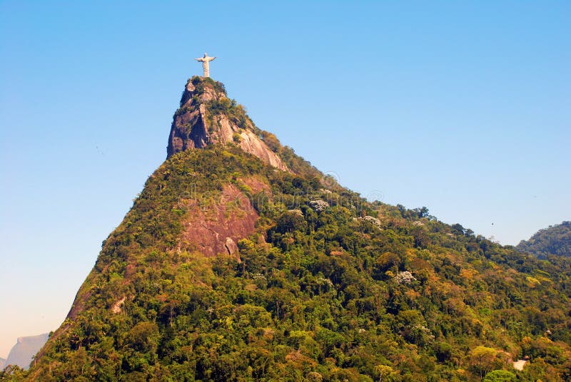 Rio De Janeiro, Brazil, Corcovado Mountain Editorial Stock Photo ...