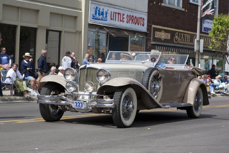 Cord Classic Car editorial stock image. Image of style - 16960579
