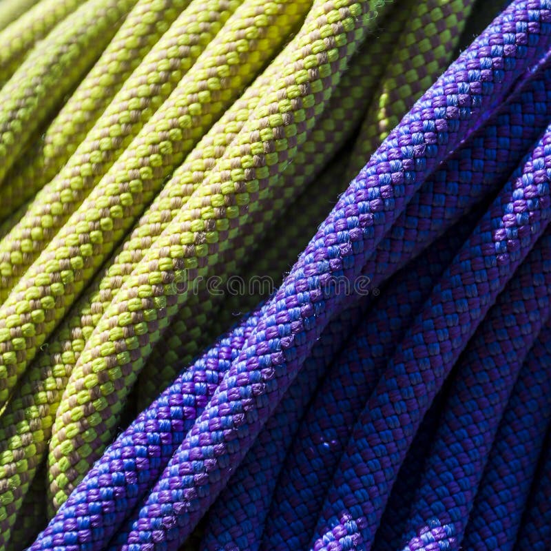 Cordas Coloridas Do Close-up Foto de Stock - Imagem de coloridas, close ...