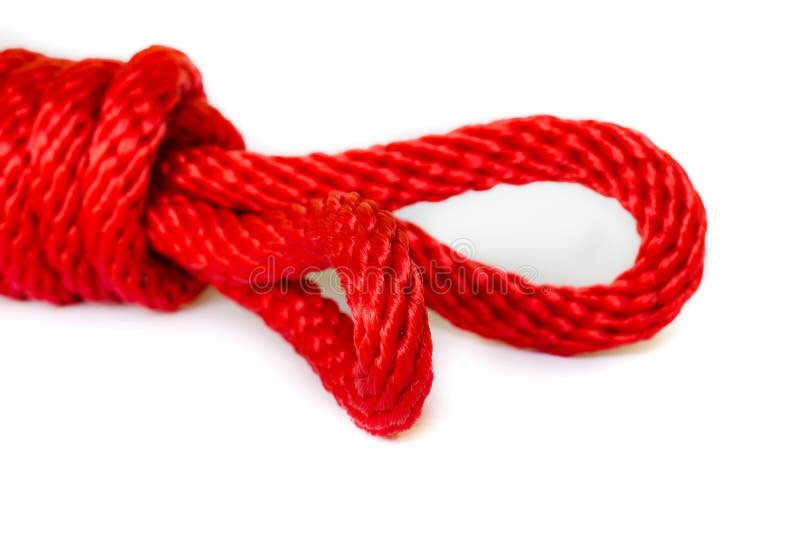 Corde rouge photo stock. Image du spool, cordon, rouge - 46900022