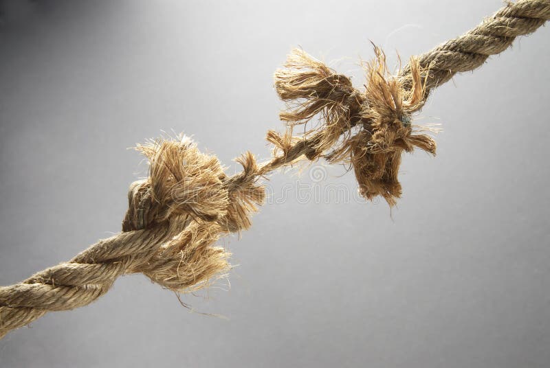 Corde tendue photo stock. Image of conceptuel, chargé - 4784548