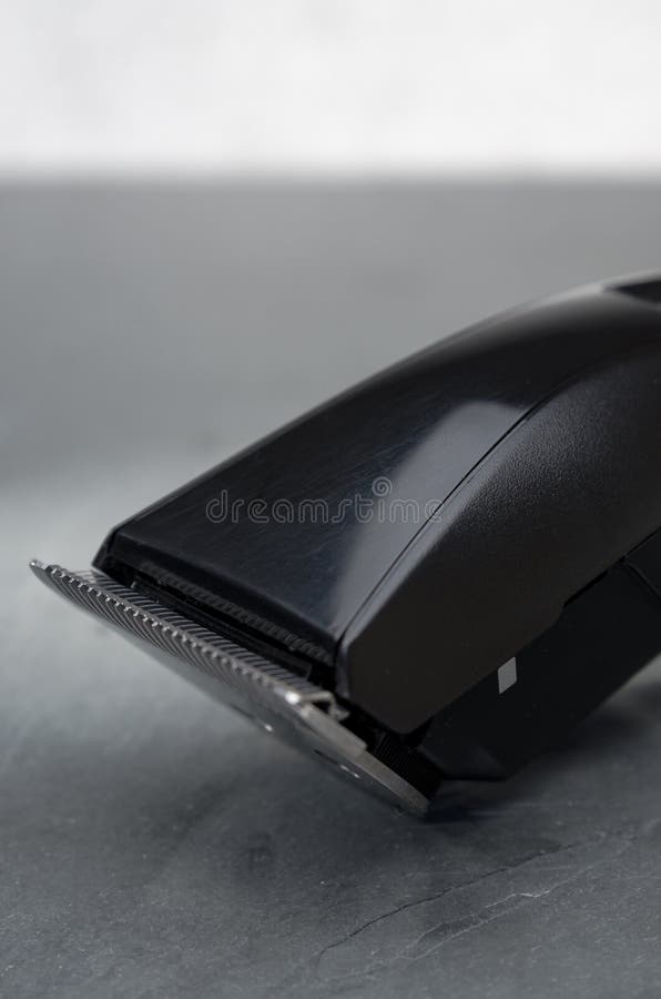 Cordless Black Electric Razor Stock Photo - Image of drops, isolate ...