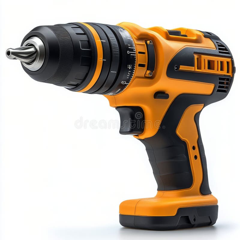 Powerful Cordless Drill with Adjustable Settings for Construction and ...