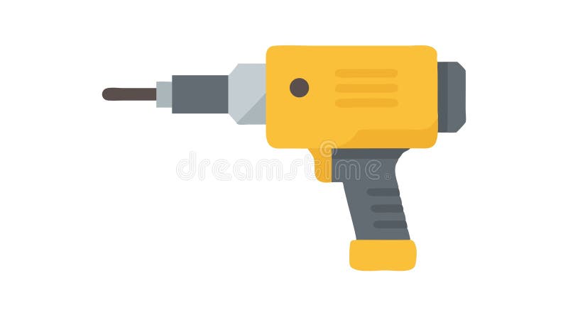 Cordless Drill Icon, Power Tool Building Repair, Vector Design ...