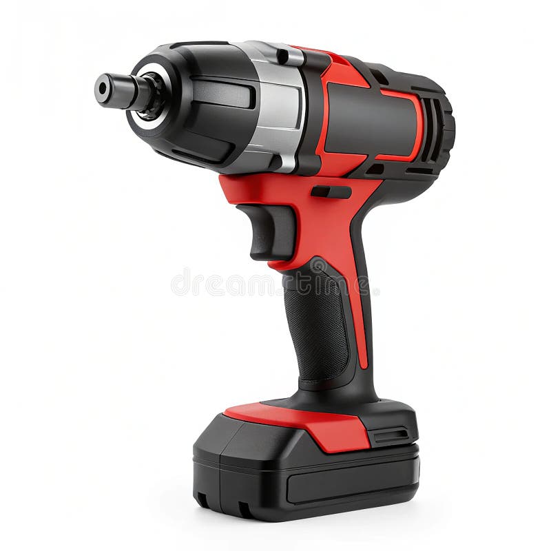 Cordless Impact Wrench with Torque Settings Stock Illustration ...