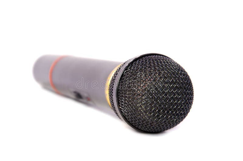 Cordless Mike stock photo. Image of media, music, record - 21959514