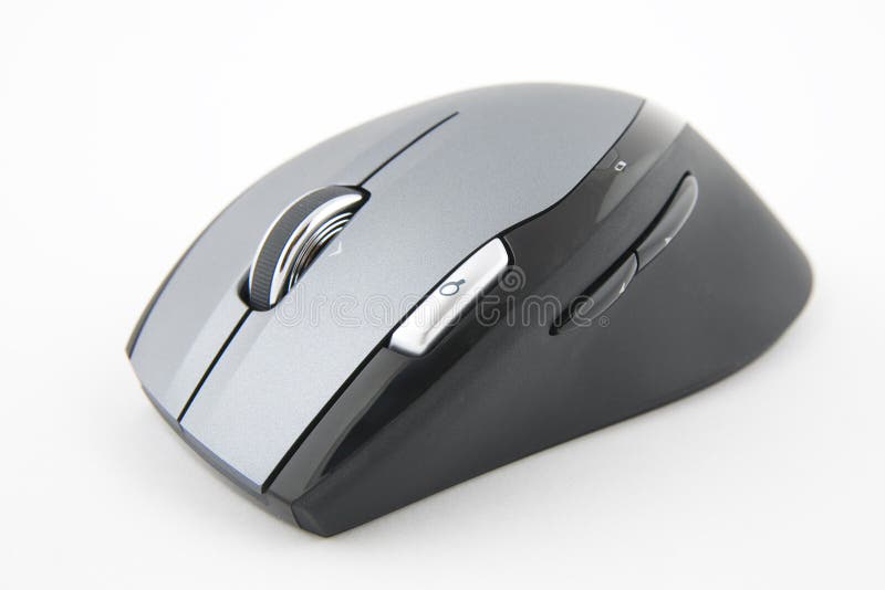 Four Views of Cordless Computer Mouse Stock Photo - Image of phone ...