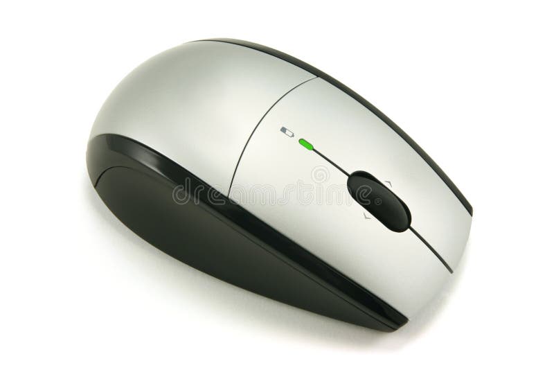 Four Views of Cordless Computer Mouse Stock Photo - Image of phone ...