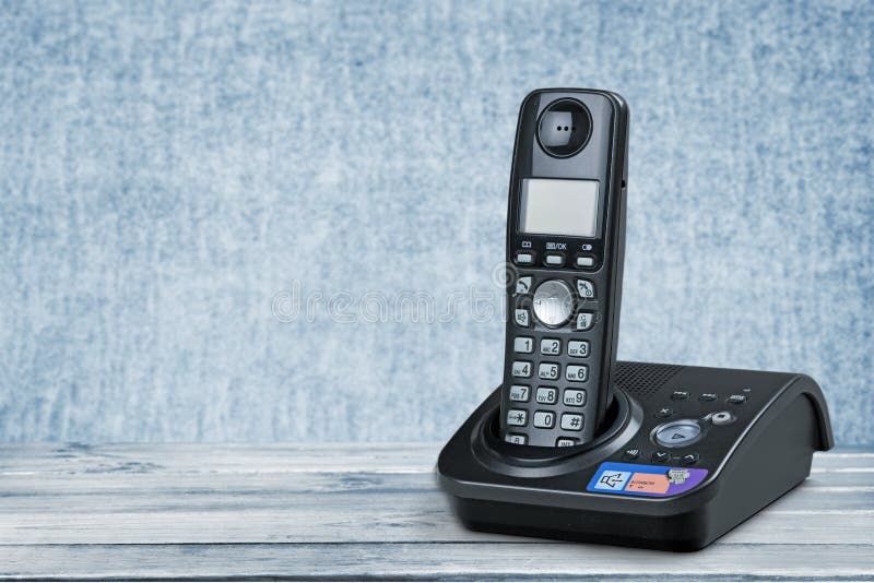 Cordless Phone stock photo. Image of technology, dect - 61525234