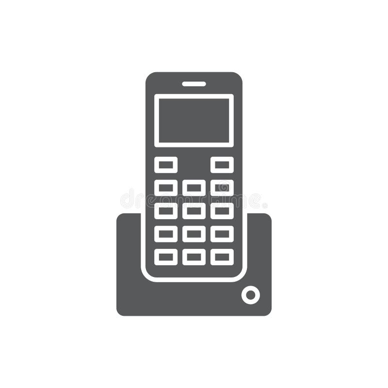 Cordless Phone Black Icon Stock Illustrations – 612 Cordless Phone ...