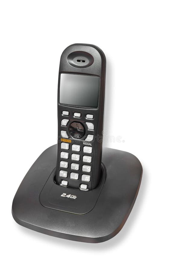 Cordless telephone stock photo. Image of device, voice - 20823272