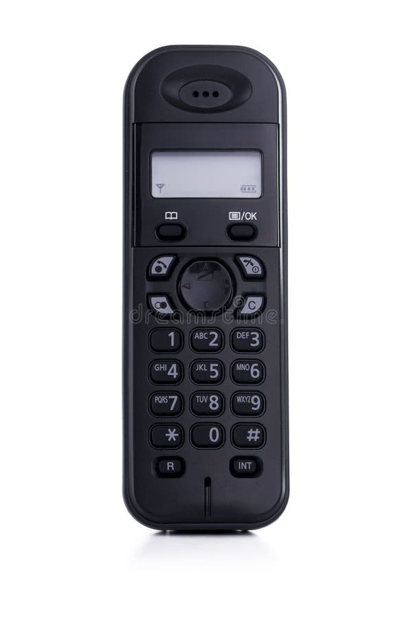 Cordless Telephone stock image. Image of number, cordless - 41271783
