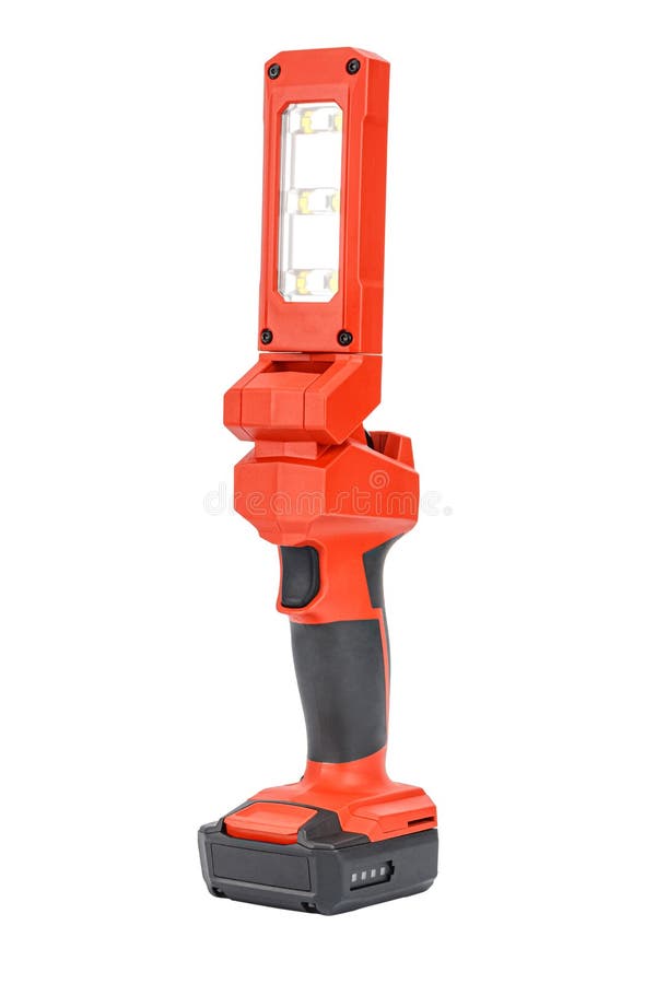 Cordless 12V LED Task Light with Flexible Head and Retractable Hook for ...