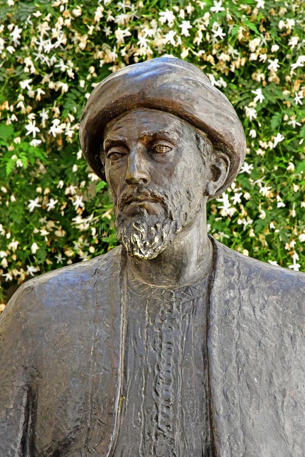 Cordoba; Spain - August 28 2019 : Statue of Ben Maimonides Editorial ...