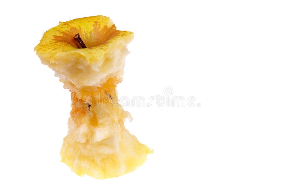 Core of apple stock photo. Image of lifestyle, calorie - 11217540