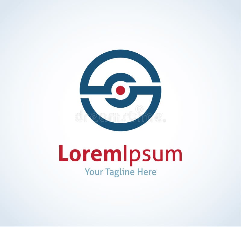 Core Ball Technology the Eye Logo Icon Stock Illustration ...