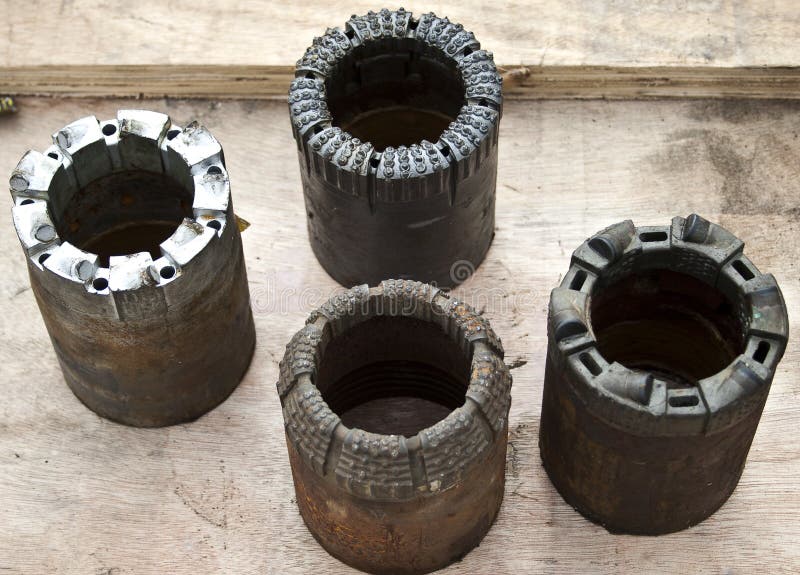 Core Bits stock image. Image of cutter, core, drilling - 25444183