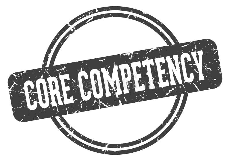 Core competency stamp stock illustration. Illustration of vector ...