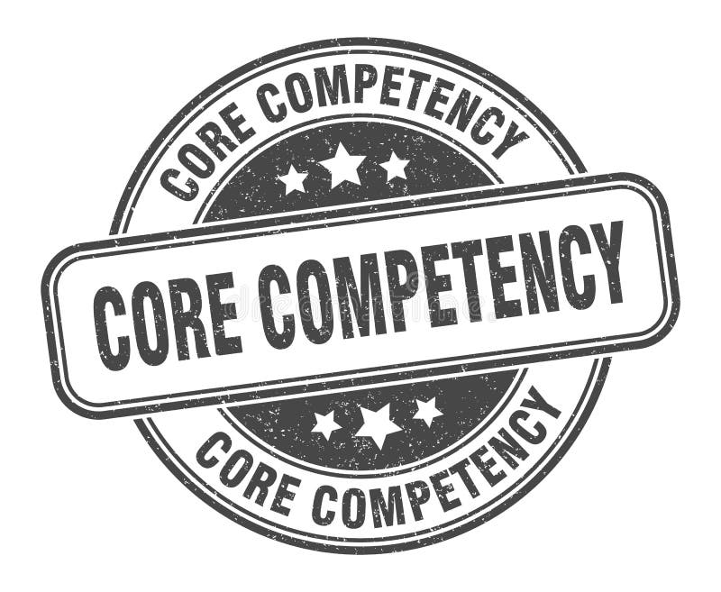 Core Competency Stamp. Core Competency Round Grunge Sign Stock Vector ...