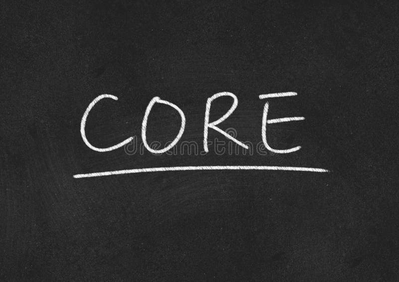 Core stock image. Image of chalkboard, abstract, chalk - 164177611