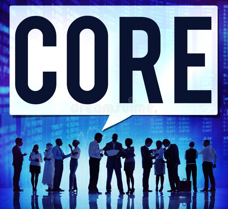 Core Values Core Focus Goals Ideology Main Purpose Concept Stock Image ...