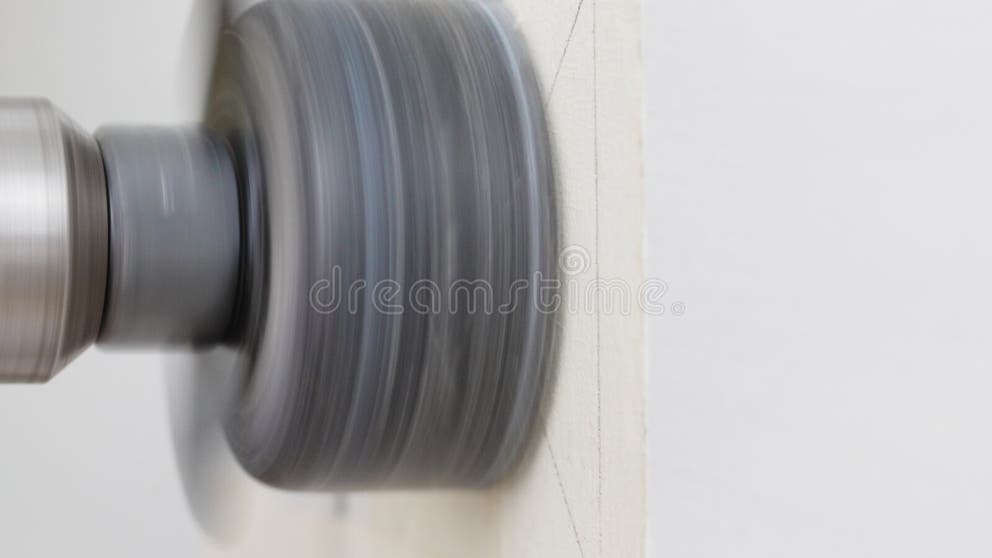 Core Drill for Sockets and Holes of Large Diameters Stock Photo - Image ...